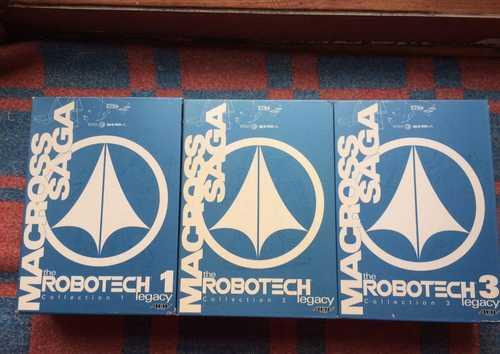 Аниме Robotech DVD macross saga 1-36