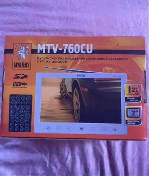 Переносной телевизор mystery MTV-760CU