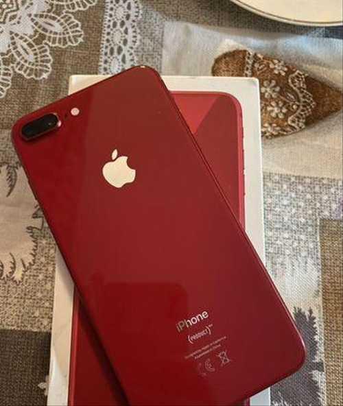 Телефоны iPhone 8плюс red