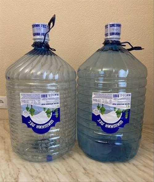Пластиковая бутыль (с ручкой) 19 литров
