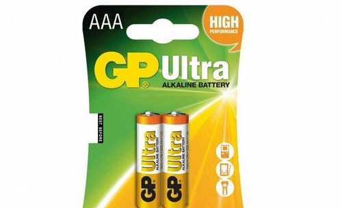 Батарейки GP Ultra Alkaline AAA (LR03)