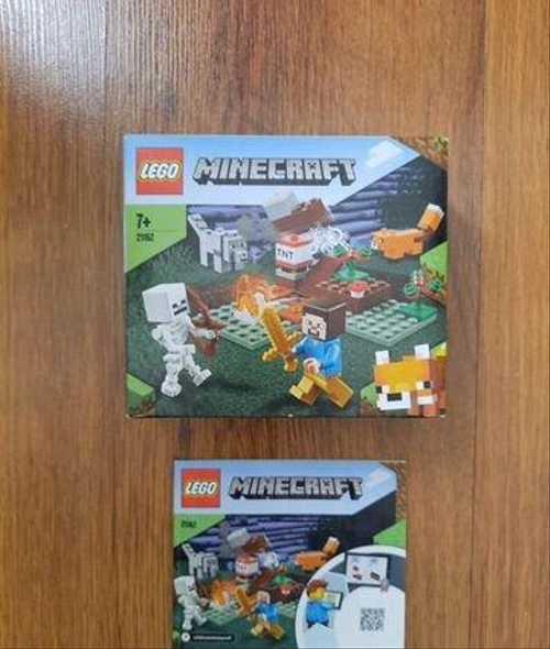 Lego Minecraft оригинал 21162