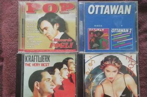 CD диски с поп-музыкой