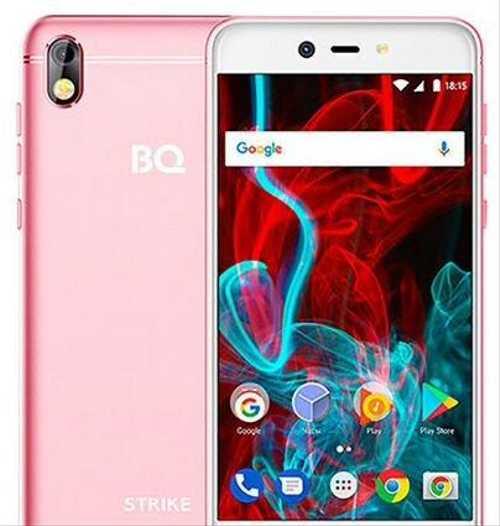 Смартфон BQ 5211 Strike Rose-Gold 1/8Gb