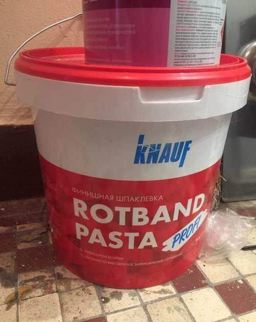 Шпатлёвка Knauf rotband pasta profi