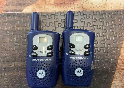 Рации Motorola T4500 walkie-talkie