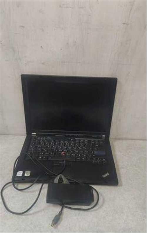 Ноутбук 15.4" Lenovo T61 T7300 2Gb DDR2 80Gb акб п