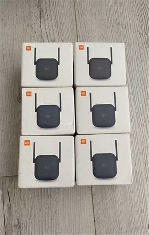 Лот 6 штук xiaomi repeater pro новых