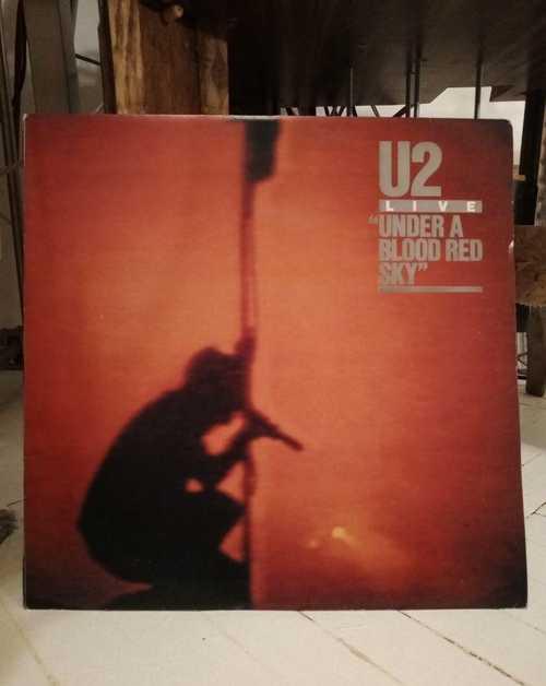 U2 Live "Under A Blood винил New Wave, Pop Rock