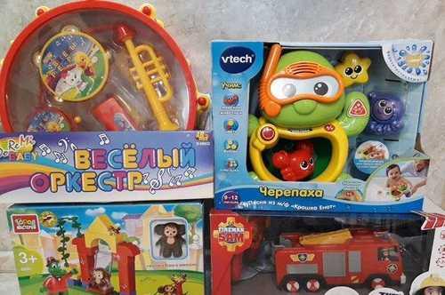 Новые игрушки vtech, город мастеров, мега блокс