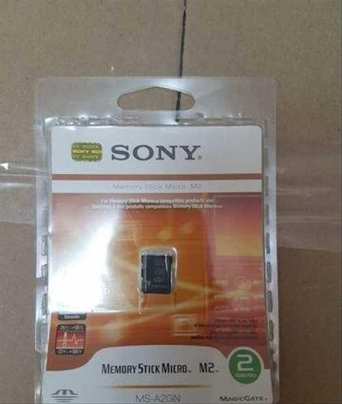 Sony Memory Stick Micro (M2) - карта памяти