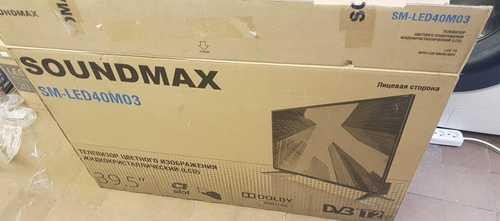 Новый LED телевизор Soundmax SM-LED40M03