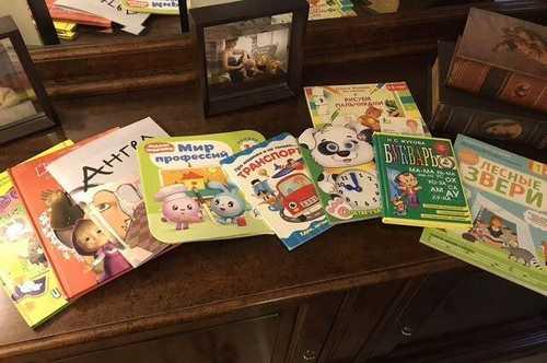 Новые детские книги и образовательные пособия
