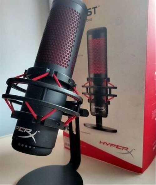 Микрофон hyperx quadcast