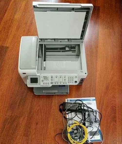 HP PhotoSmart C7283, принтер факс копир сканер мфу