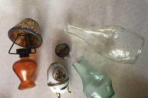 Лампа подсвечник, вазы, сувениры