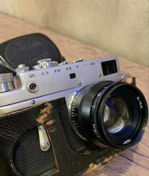 Пленочный фотоаппарат zorki 4