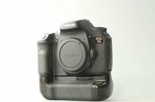 Фотоаппарат Canon 7D body с бат. блоком