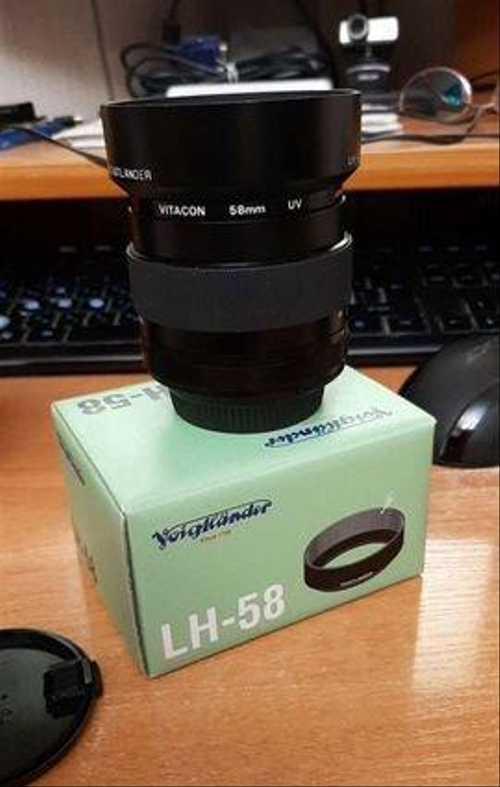 Объектив Voigtlander Nokton 58 mm f/1.4 N (Nikon)