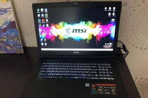 Игровой ноутбук MSI GP72M (i5-7300HQ, GTX 1050 TI)