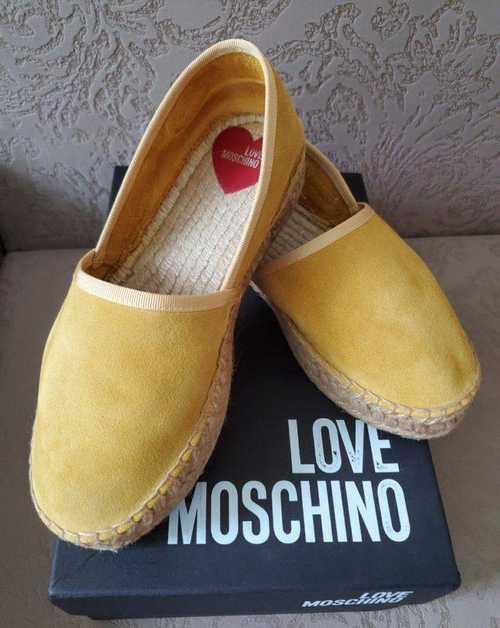 Эспадрильи Love Moschino