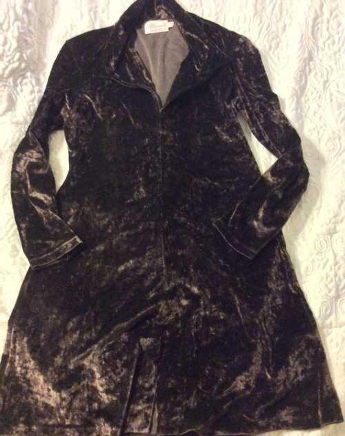 Blumarine original велюровое платье