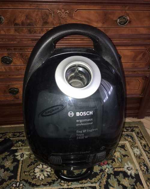 Пылесос Bosch ergomaxx professional hepa 2400 W