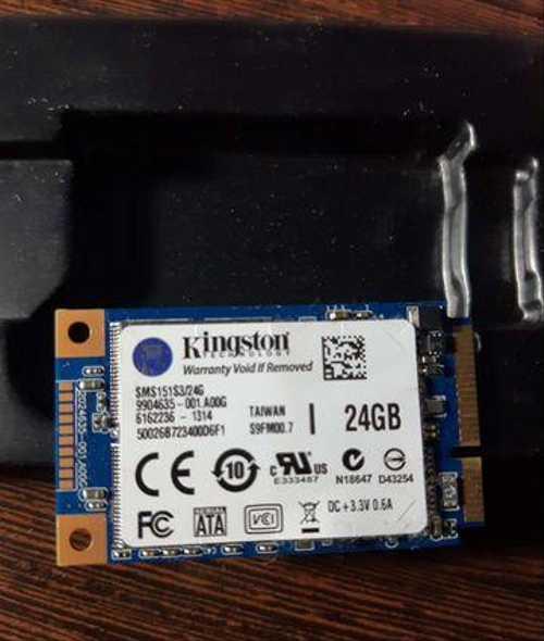 Msata ssd Kingston 24 gb