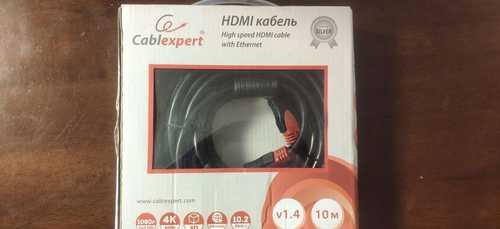Кабель Cablexpert hdmi - hdmi, 10 м новый