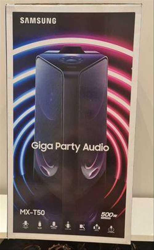 Колонка samsung giga party audio новая