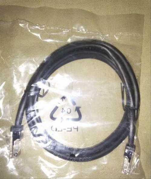 Патч-корд (сетевой кабель) Ethernet 1.2-1.5 метра