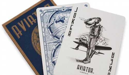 Карты игральные aviator heritage edition