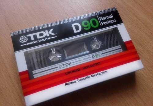 Аудиокассеты TDK D 90 1982 japan market