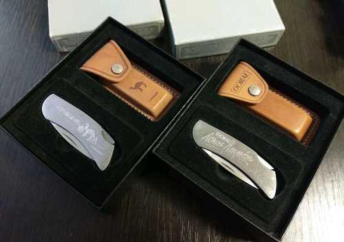 Ножи Zippo с кожаным чехлом