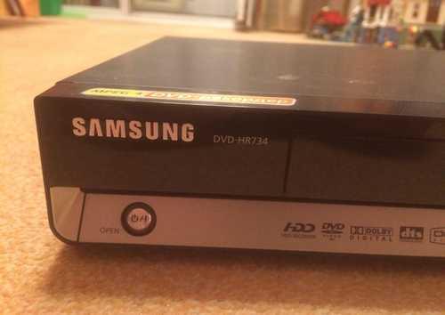 Рекордер с HDD SAMSUNG DVD-HR734 на запчасти