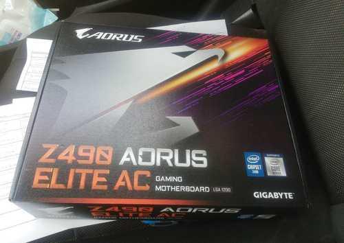 I9 10850k + z490 Gigabyte Aorus Elite AC новое