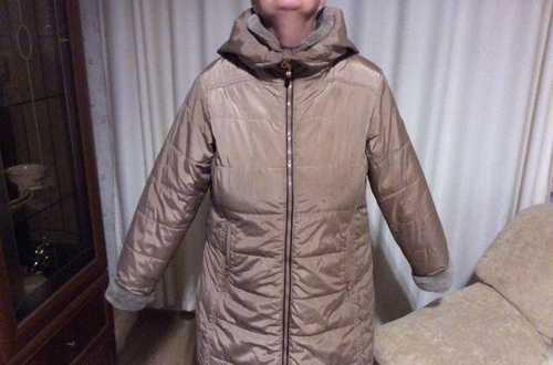 Женское болоневое пальто на синдопоне