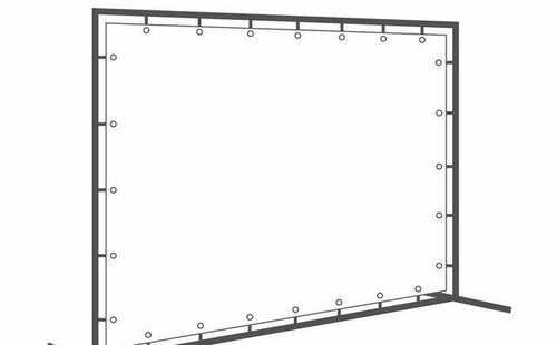 Каркас для баннера, фотозона, пресс вол 2х2м