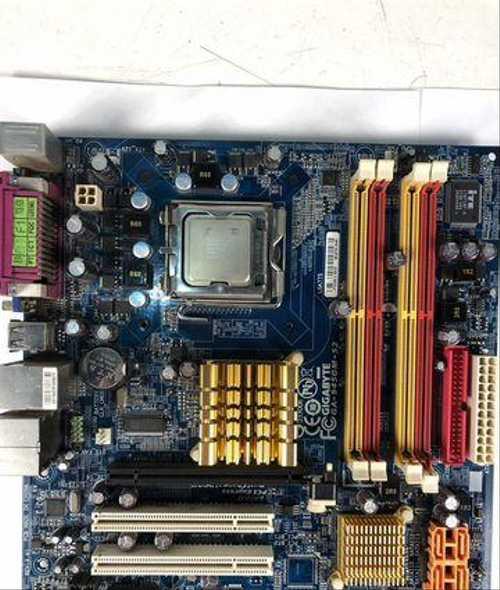Материнская плата Ga-945GM-S2, Pentium Dual Core