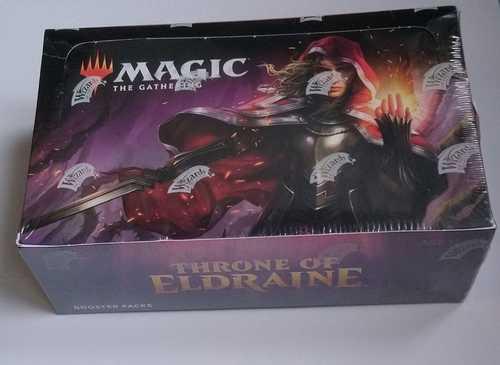 MTG, Дисплей Throne of Eldraine, новый