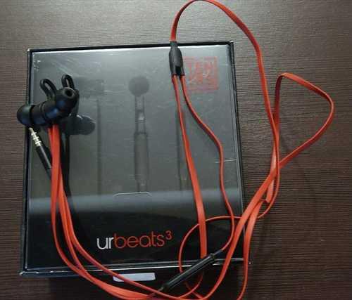 Проводные наушники Beats UrBeats 3