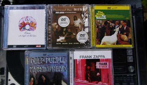 DVD Audio фирменные диски zappa deep purple