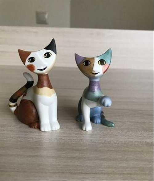 Фарфоровые статуэтки кошек фабрики Goebel