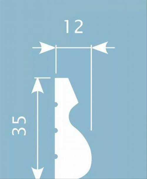 Молдинг Cosca M014 (M14) типа Европласт