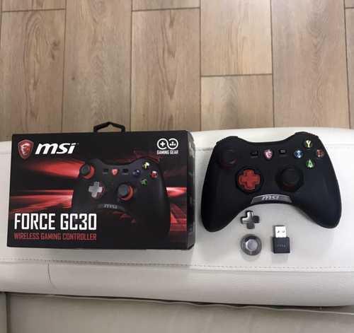 Геймпад MSI Force GC30 чёрный беспроводной