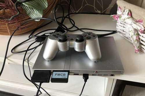 Ps2 slim + 2 Игры