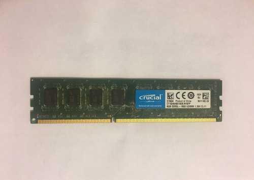 Оперативная память Crucial 8GB DDR3L