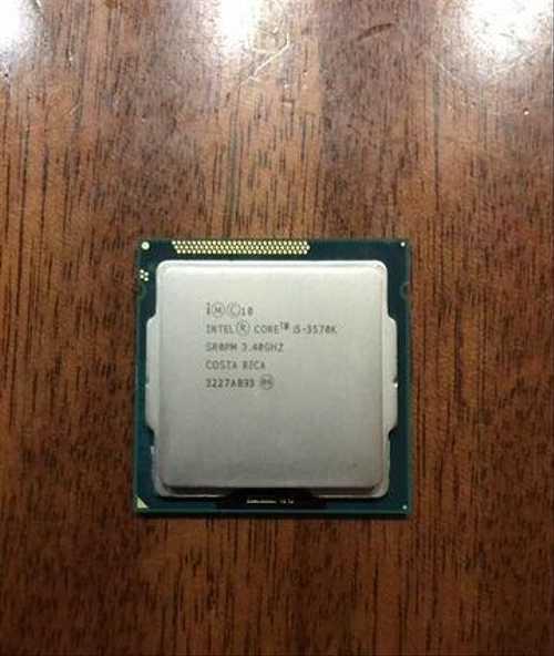 Топовый процессор intel core i5 3570K