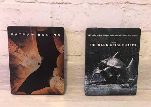 Steelbook Batman Begins и The Dark Knight Rises