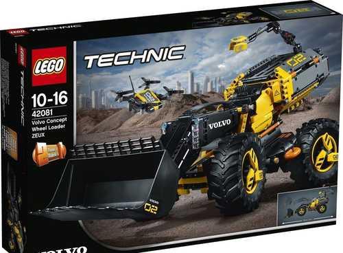 Lego Technic 42081 volvo колёсный погрузчик